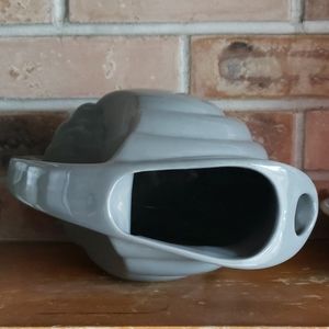 Hall | Accents | Vintage Hall Pottery Gray Jug Pitcher Vase | Poshmark